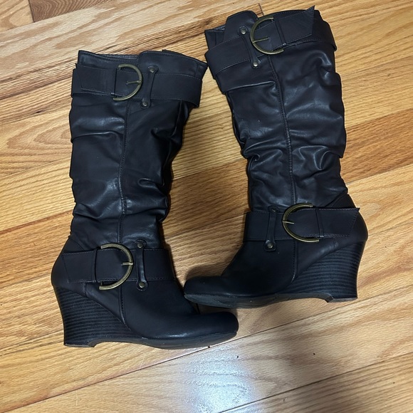 UNIONBAY | Shoes | Unionbay Heeled Tall Boots | Poshmark